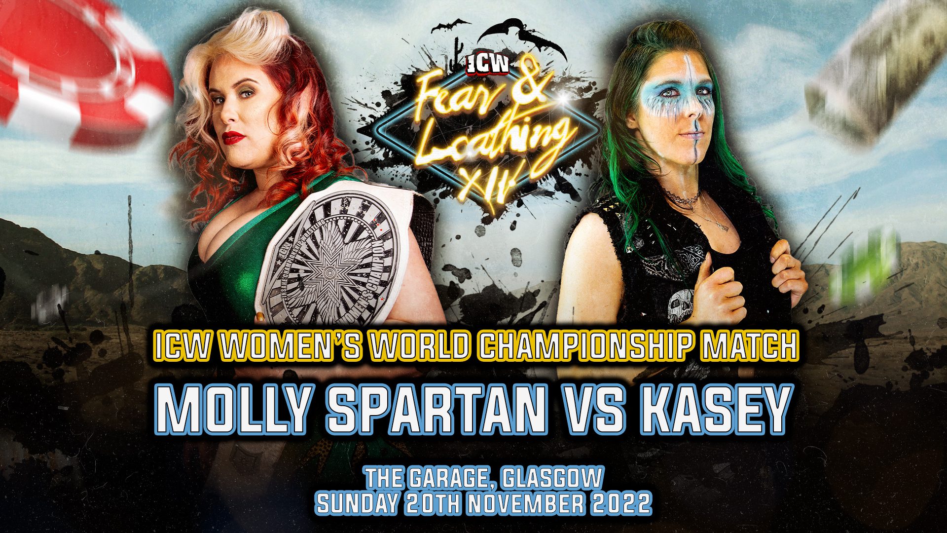 She-Wolves Collide For The World Title At Fear & Loathing! – Insane ...