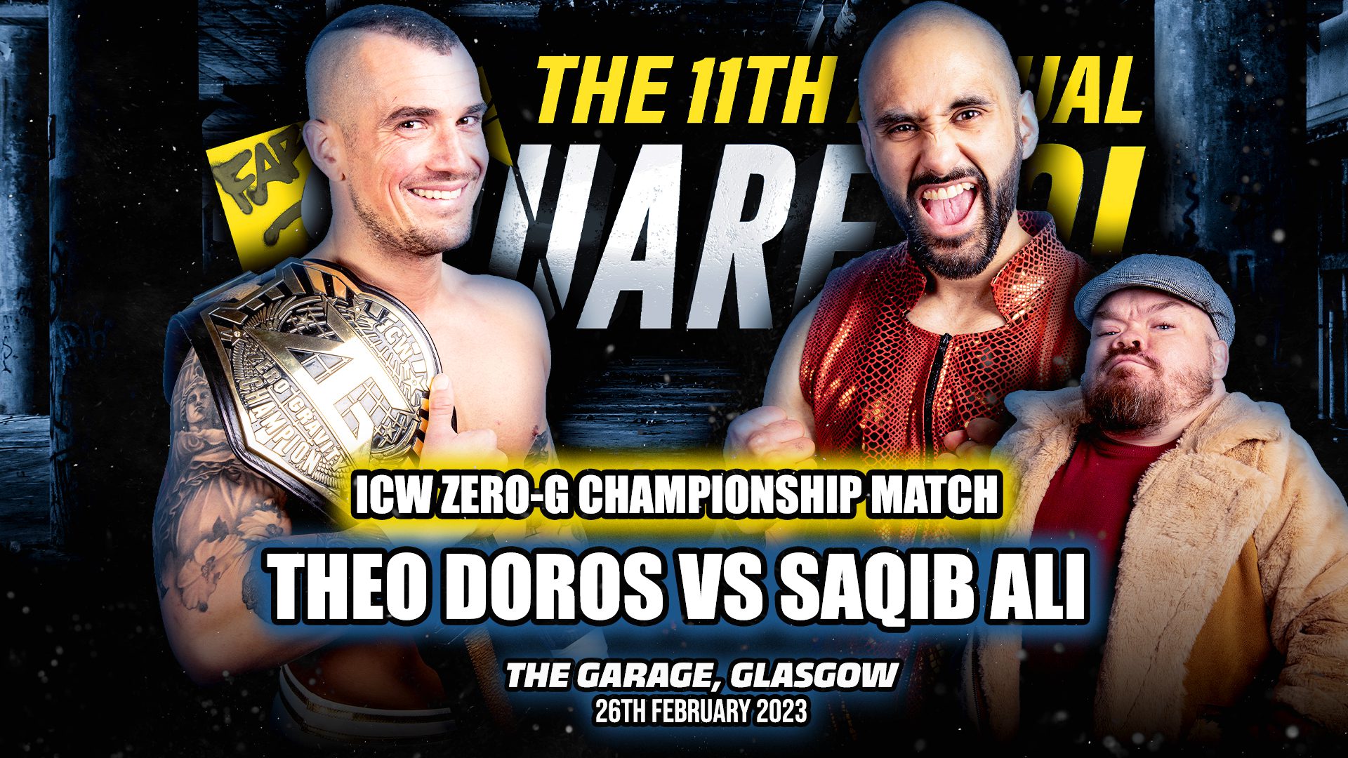 Zero-G Championship Match Confirmed For The Square Go! - Insane ...