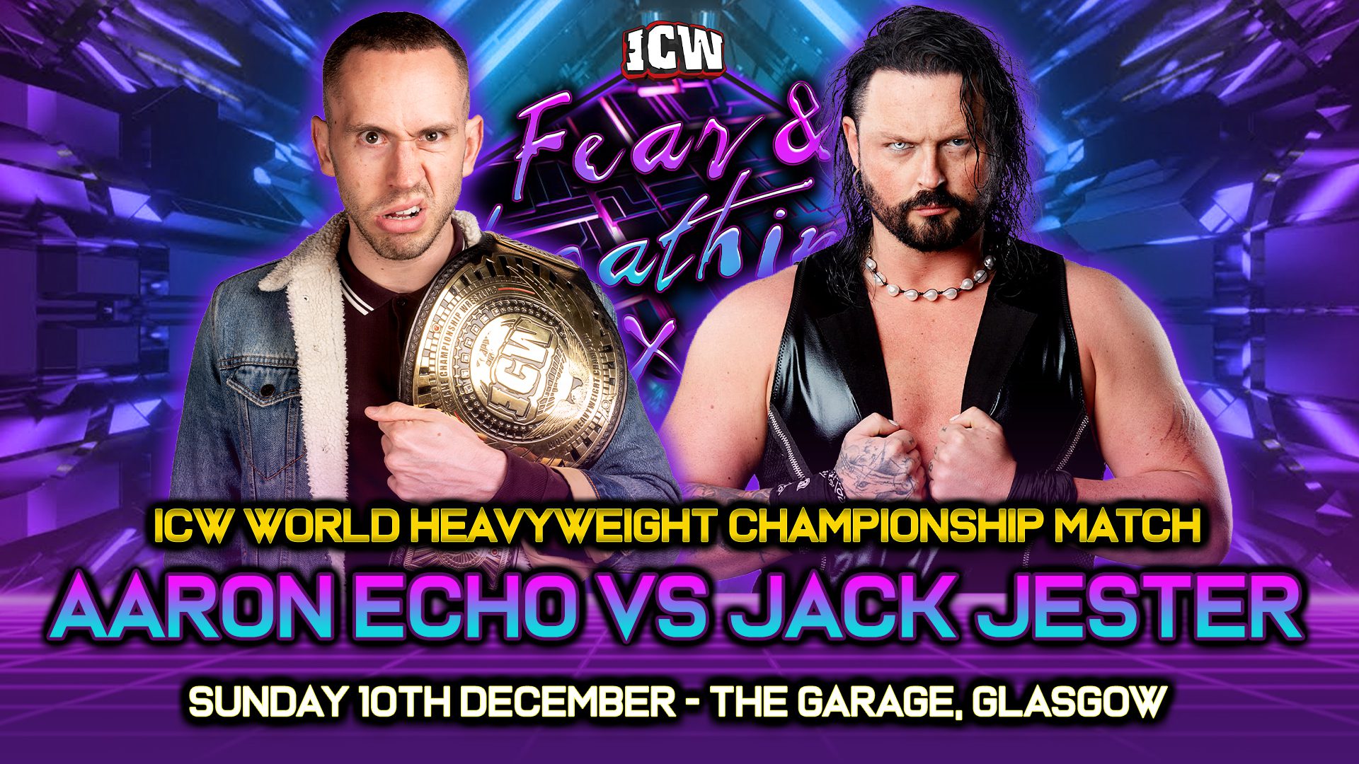 Jester Challenges Echo For The World Heavyweight Title At Fear ...